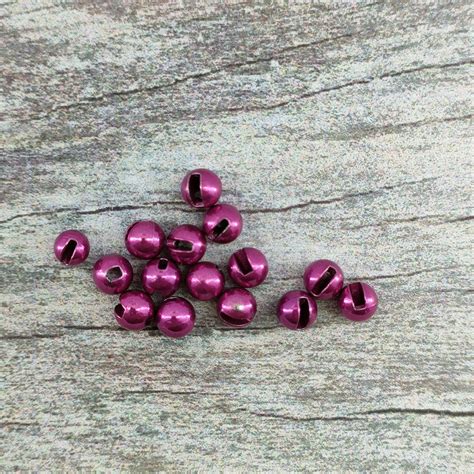 Cmf Anodized Slotted Tungsten Beads Purple Cmf Fly Tying And Fly