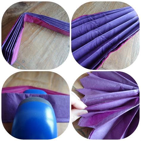 Flores De Papel De Seda Celebra Con Ana