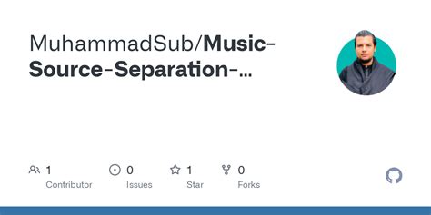 GitHub MuhammadSub Music Source Separation Using Open Unmix PyTorch