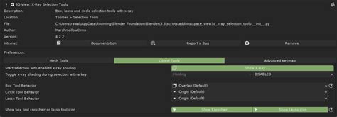 X Ray Selection Tools Released Scripts And Themes Blender Artists Community