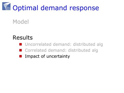 Ppt Optimal Demand Response And Power Flow Powerpoint Presentation