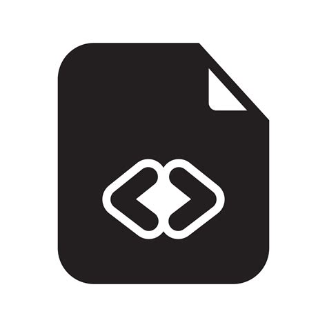 coding files icon solid style 11679171 vector art at vecteezy