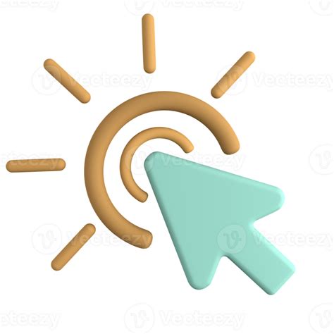 Cursor Double Click 3d Icon 26553327 Png