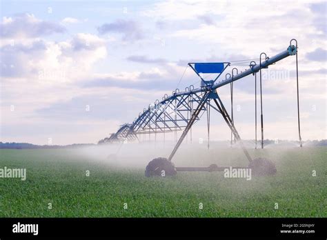 Automated Irrigation System Stock Photo Alamy