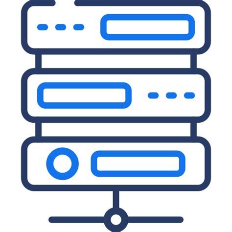 Database Generic Color Outline Icon