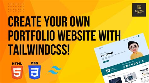 how to create responsive portfolio website with html and css step by