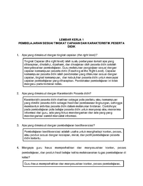 Strategi Pembelajaran Berdiferensiasi Eksplorasi Konsep Topik Hot Sex Free Schedule And Planner