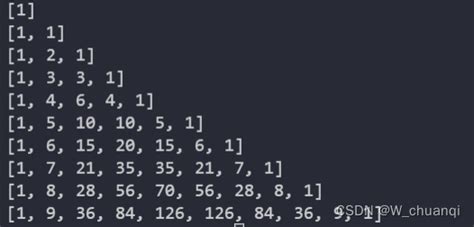 【python实现杨辉三角】 编程爱好者博客 【python实现杨辉三角】 编程爱好者博客