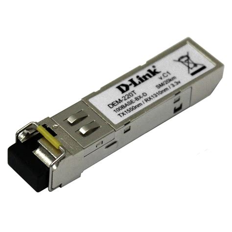 Купить Трансивер D-Link SFP 100Base-BX-D Одномодовый, DEM-220T в ANDPRO.RU