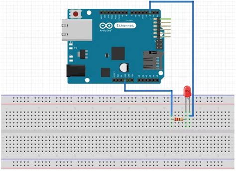 Arduino Ile Tek Led Yakma Bulanca