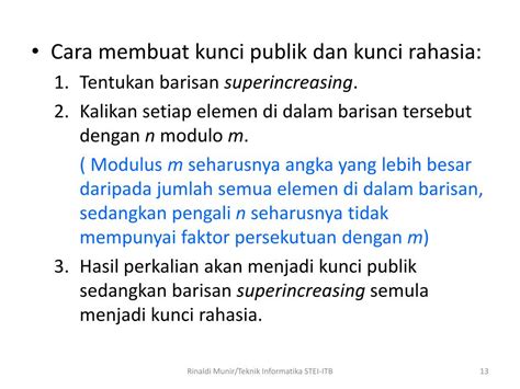 Ppt Algoritma Kriptografi Knapsack Powerpoint Presentation Free