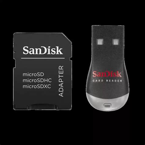 SanDisk MobileMate Duo MicroSD Reader And SD Card Adapter Western Digital