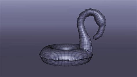 풍선 플라밍고 튜브 3d 모델 30 Fbx Obj Blend Free3d