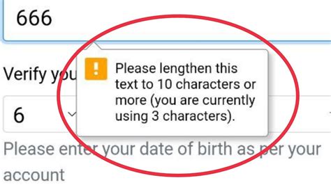 Digilocker Fix Please Lengthen This Text To 10 Characters Or More Problem Solve On Forgot