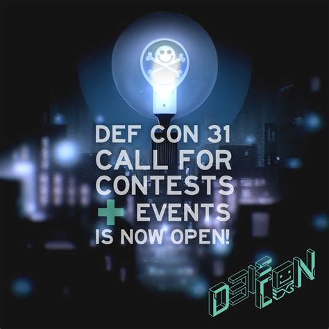 DEF CON On Twitter Big DEFCON31 Announcement The Call For Contests