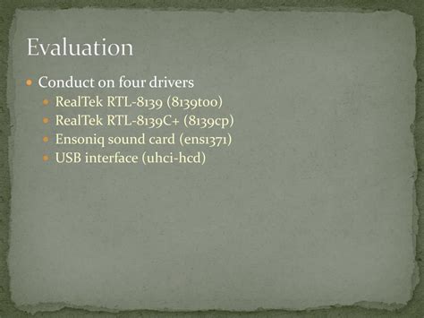 Ppt Protecting Commodity Operating System Kernels From Vulnerable Device Drivers Powerpoint