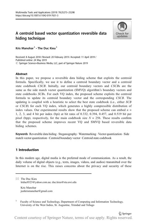 A Centroid Based Vector Quantization Reversible Data Hiding Technique