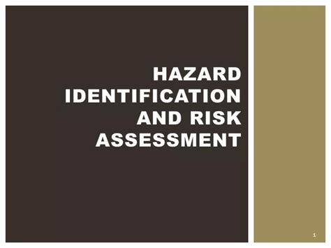 PPT HAZARD PowerPoint Presentation Free Download ID 2103138