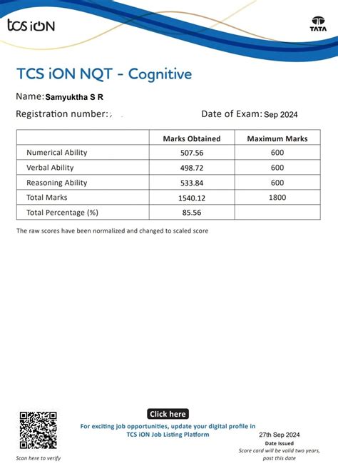 Samyuktha S R On Linkedin Nqt Tcsnqt Tcsnqt Cognitive Aptitude