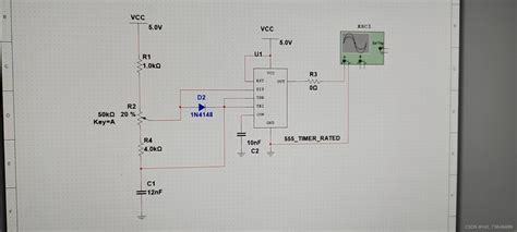 Ne555方波发生器2khz25占空比ne555 固定频率 占空比可调吗 Csdn博客