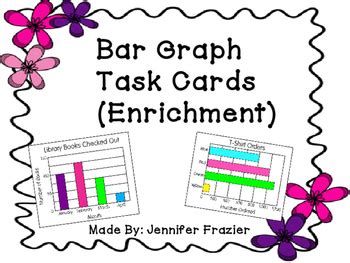 Bar Graphs Task Cards Enrichment Version By Jennifer Frazier TpT