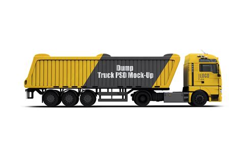 Dump Truck PSD Mockup 26626422 PSD
