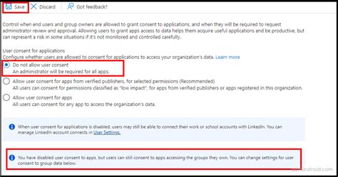 Manage User Consent To Applications In Microsoft 365 Admindroid Blog