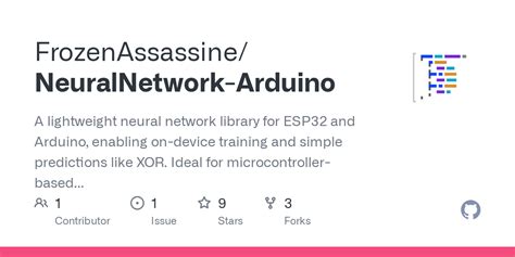 Github Frozenassassineneuralnetwork Arduino A Lightweight Neural