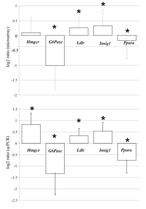 Comparison Of Randomly Selected Genes In The Microarray Experiment And Download Scientific