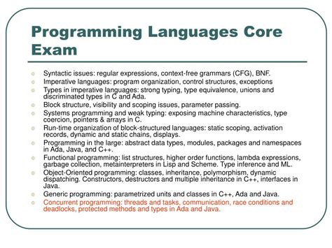 Ppt Programming Languages Design Specification And Implementation