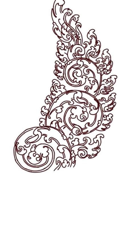 Ghim Của Sreypov Ksr Trên ក្បាច់ខ្មែរ Cambodian Art Trong 2025 Hình Xăm Hình