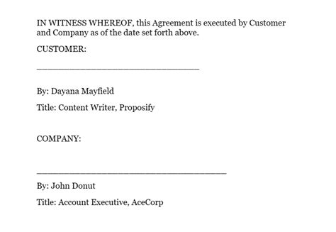 How To Add An E Signature To Google Docs For Free 3 Ways Proposify