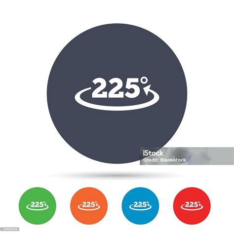 각 225도 기호 Icon 기 수학 Symbol 과학에 대한 스톡 벡터 아트 및 기타 이미지 과학 기하 도형 돌기 Istock