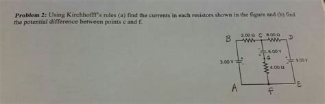 Solved Problem 2 Chegg Com