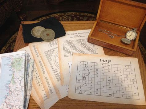 The Angell Adventures Cryptographic Puzzles Etsy
