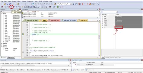 debugging why doesn t the stm32f0 go to the interrupt routine in