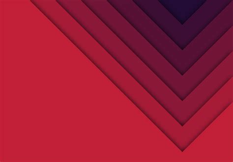 Red Background Geometric Overlap Layer Paper Cut On Dark With Space Design 9362664 Vector Art At