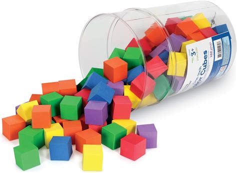 Cubos De Colores Suaves Y Prácticos De Learning Resources Juego De 102