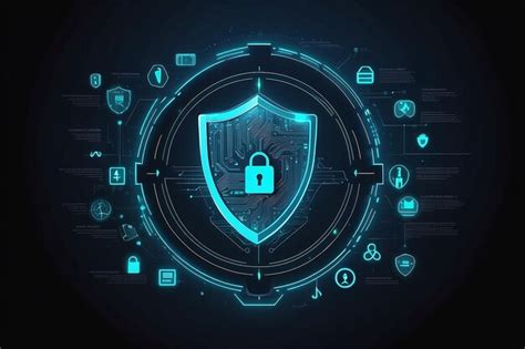 Digital Safety Concept Cyber Security Data Protection Network Security Data Safety Concept