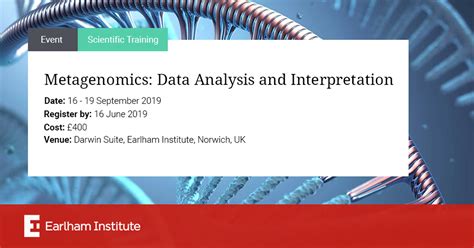 Metagenomics Data Analysis And Interpretation Earlham Institute