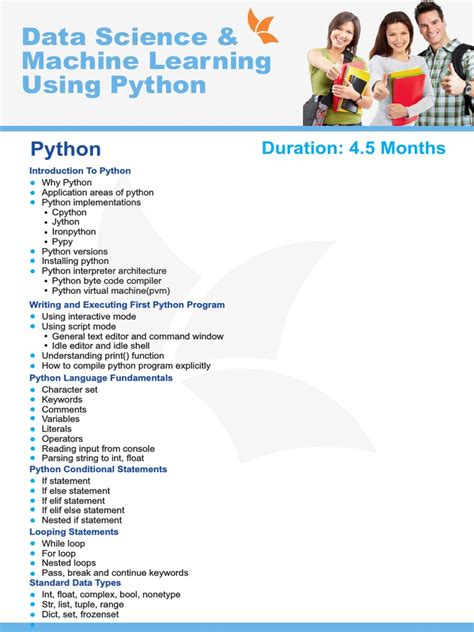 Data Science And Machine Learning Using Python Cdr Pdf Python Programming Language Sql