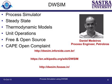 Process Simulation Using Dwsim Pptx