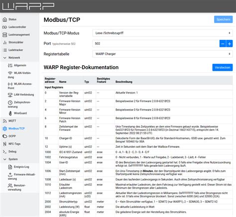 Warp2 Beta Firmware Mit Modbus Tcp Wireguard Rtc Und Ocpp