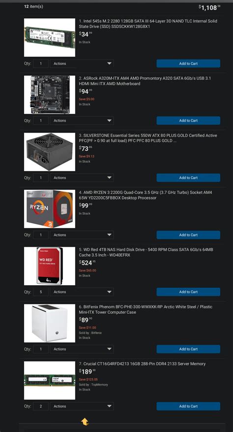 Build A Nas Build A Pc Level1techs Forums