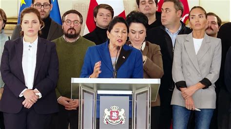 პრეზიდენტის ბრიფინგი Youtube