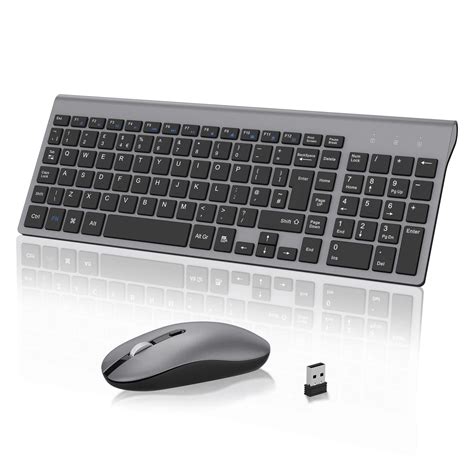 Mua Wireless Keyboard Mouse Combo Cimetech 2 4g Ultra Thin Keyboard And Mouse Set With Sleek