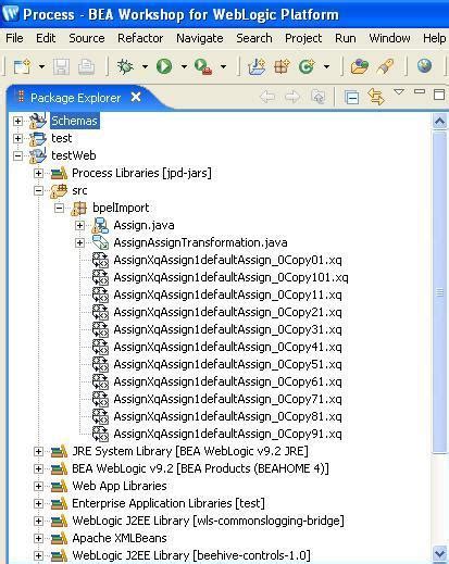Using The Bpel Import Tool