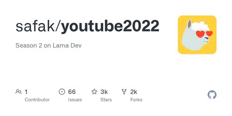 Github Safakyoutube2022 Season 2 On Lama Dev