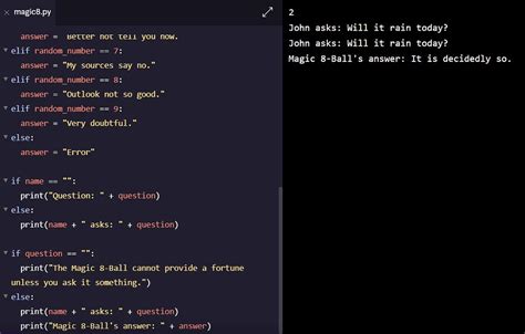 Magic 8 Ball Duplicate Question At End Computer Science Codecademy Forums
