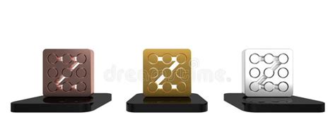 Colorful Graphic Password Protection And Safety Access Icon Isolated On